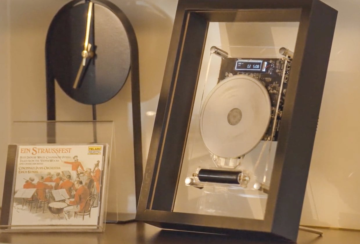 CD Players Are So Retro, But This See-Through Model Is Still Cool