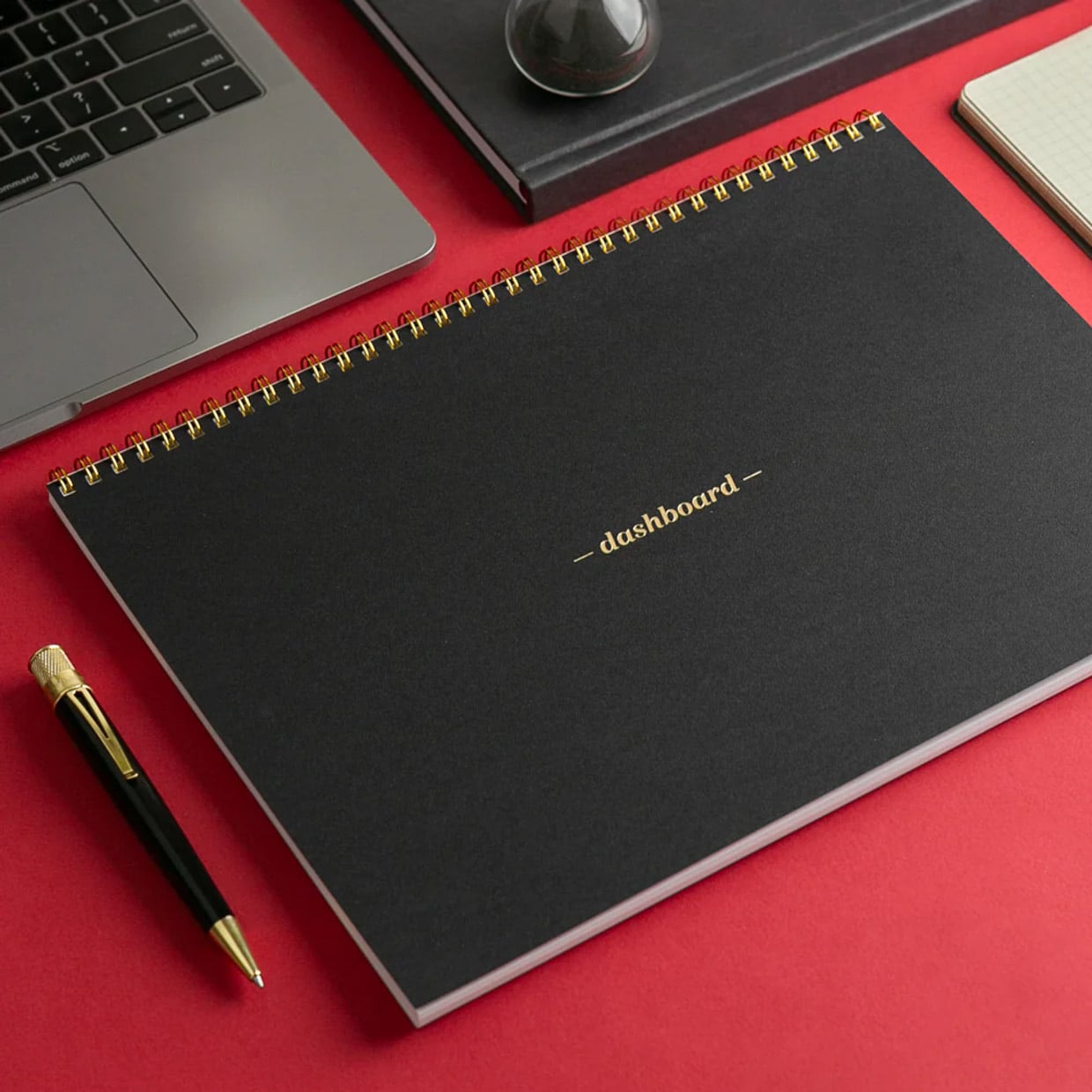 Dashboard Spiral Deskpad Planner Helps You Keep on Track 52 Weeks a Year