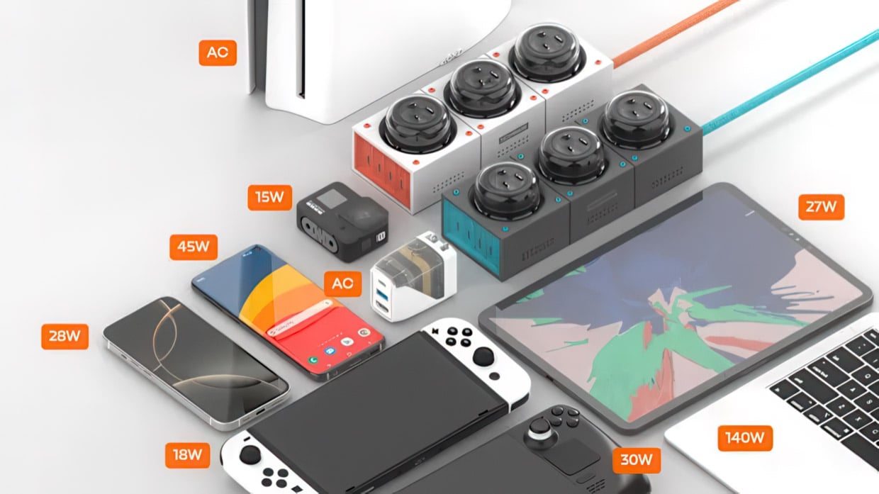 Genki Moonbase Desktop Supercharger Upgrades Your Charging Game