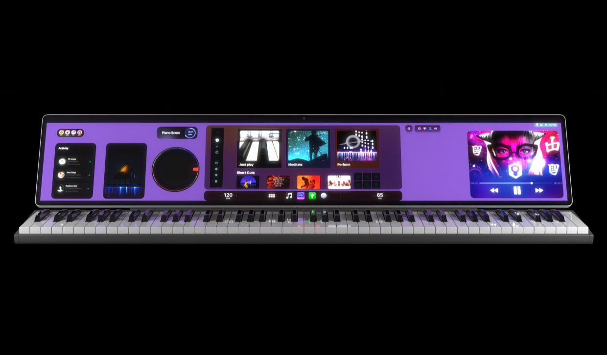 The Polaro Piano Trainer Is a High Tech Way to Learn to Play Keyboards