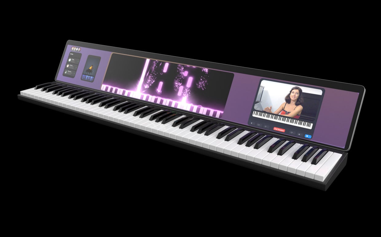 The Polaro Piano Trainer Is a High Tech Way to Learn to Play Keyboards
