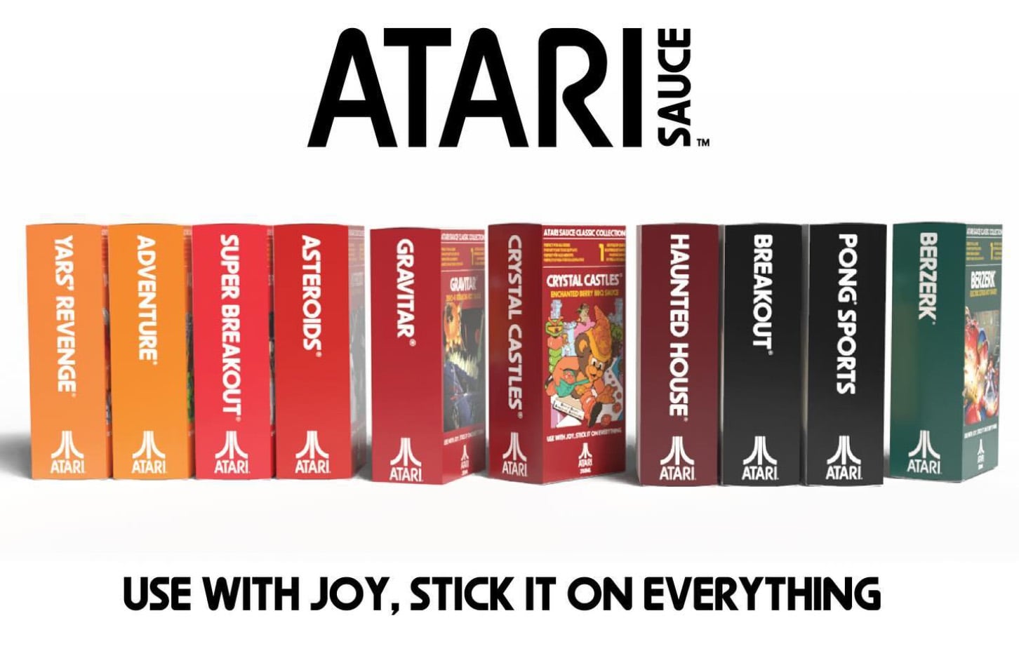 Hot Sauces Inspired by Classic Atari Games
