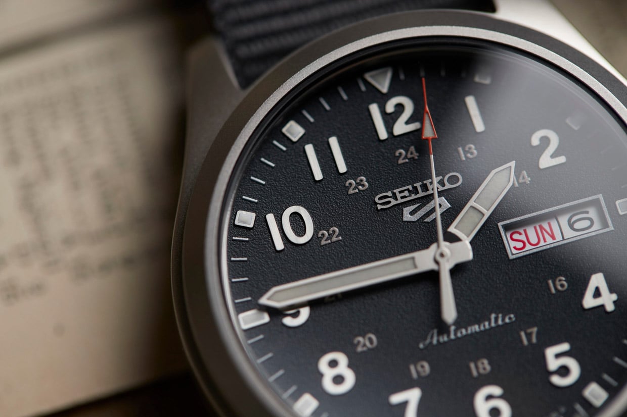 Seiko 5 Sports Field Watch Is a Timeless Timekeeper