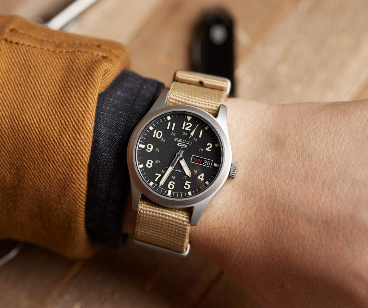 Seiko 5 Sports Field Watch Is a Timeless Timekeeper