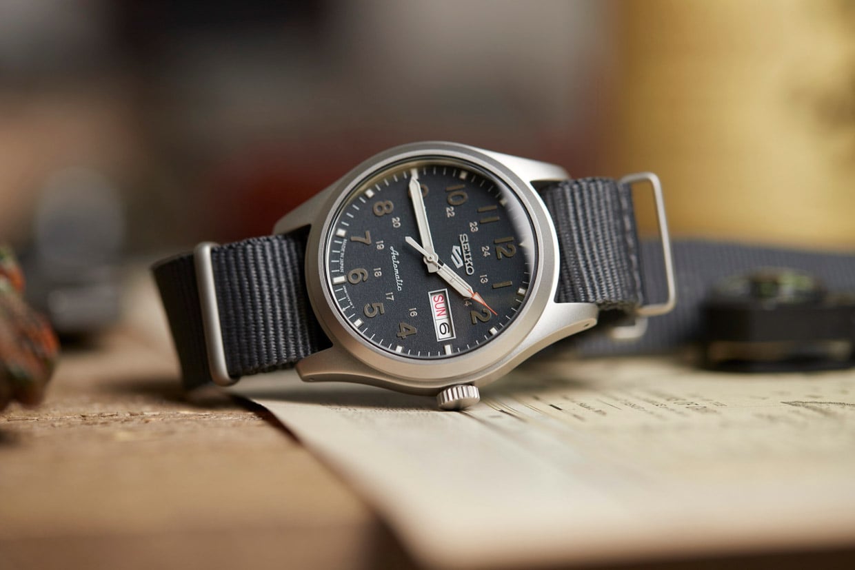Seiko 5 Sports Field Watch Is a Timeless Timekeeper