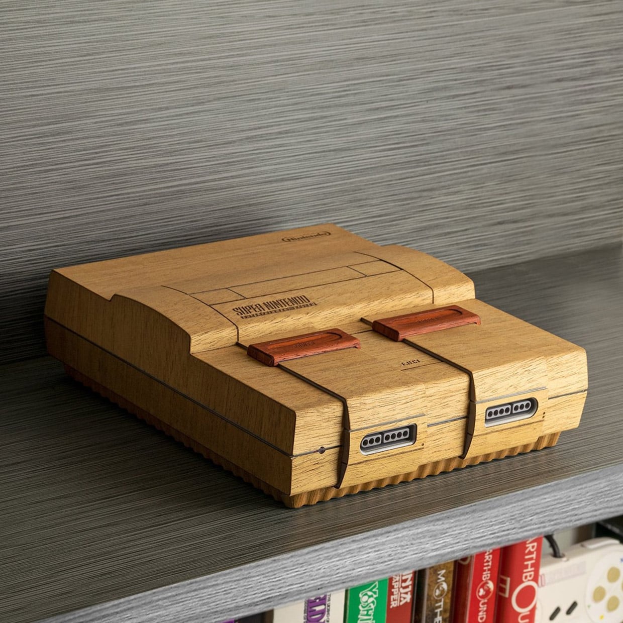 Class Up Your Game Consoles with Wood Veneers