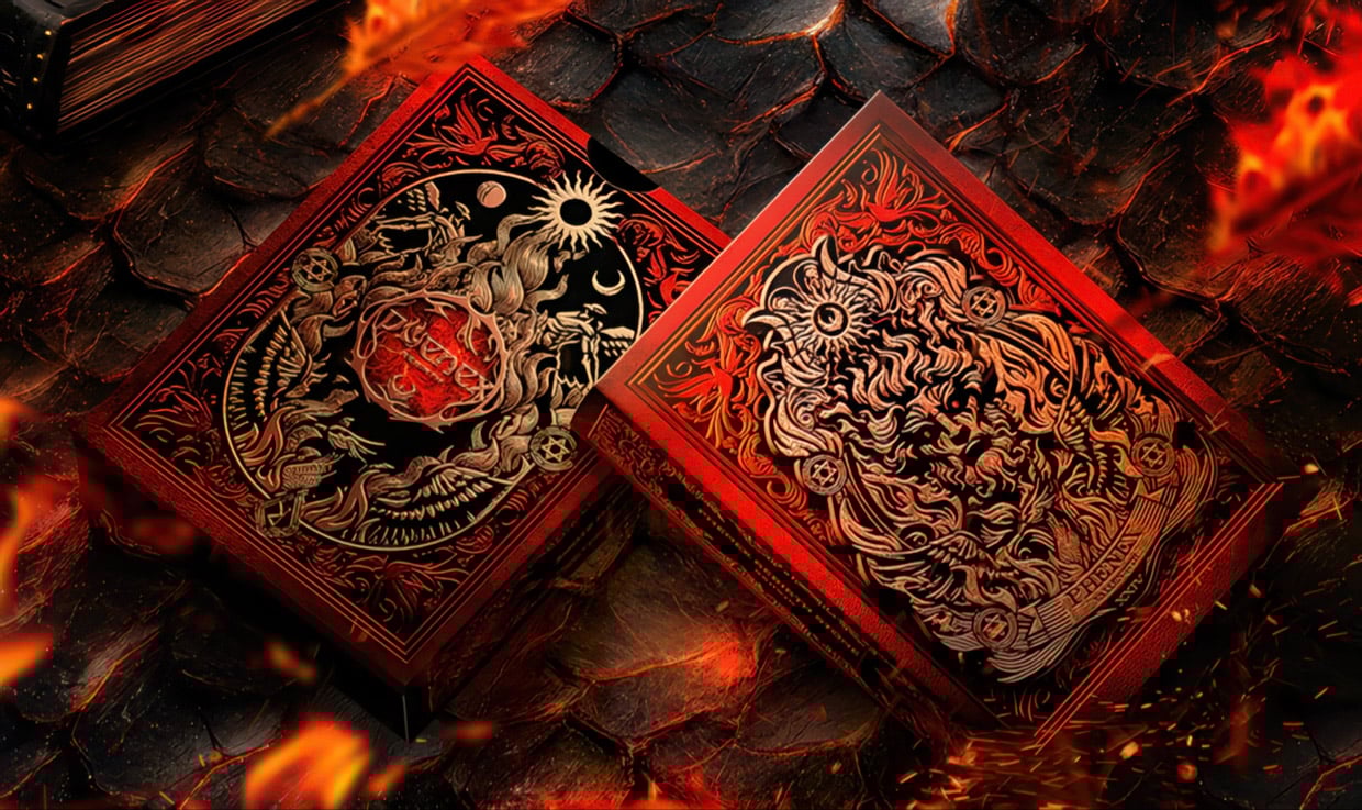 Phenex Reborn Playing Cards Have Heat-Sensitive Designs