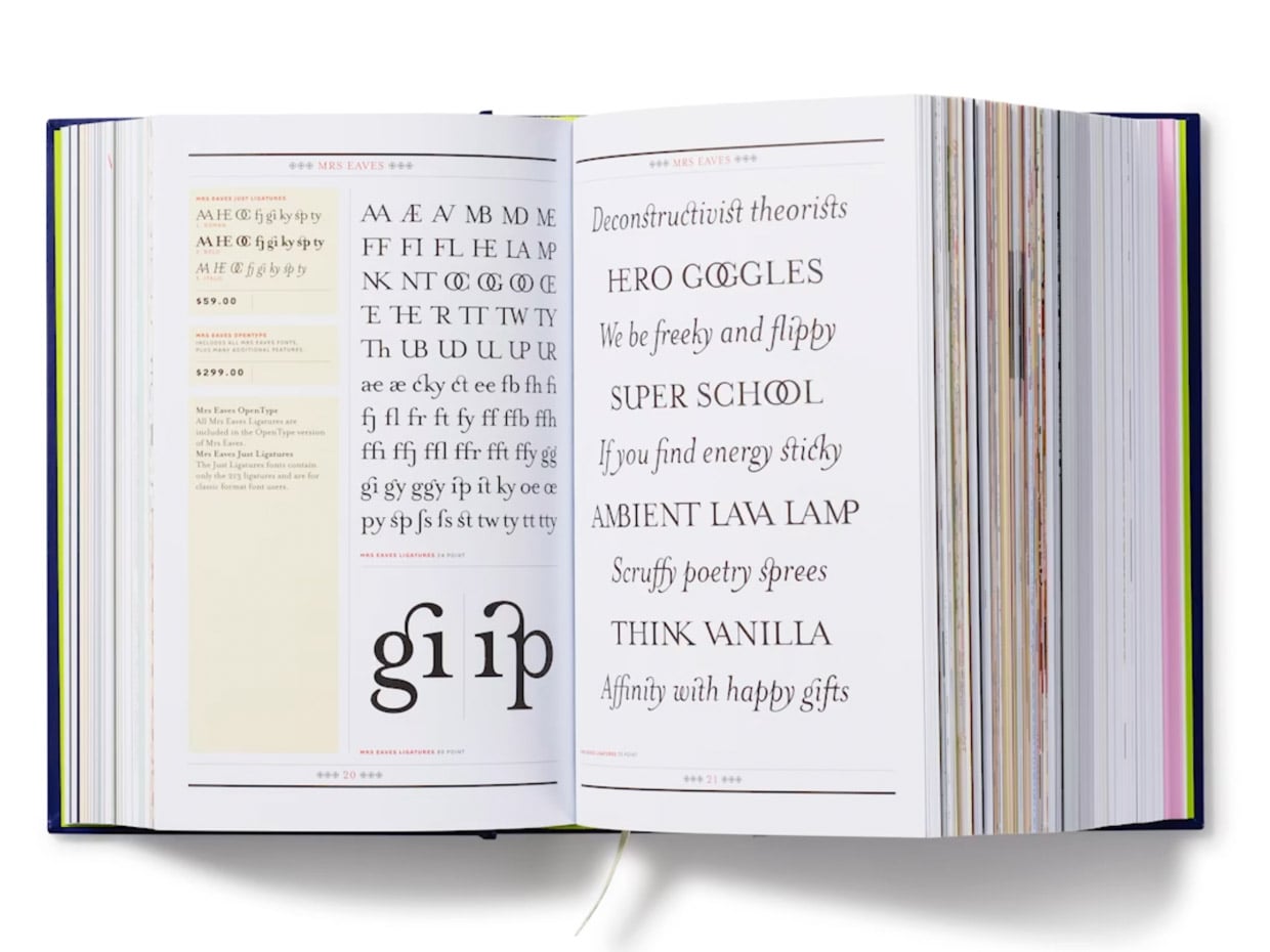 Emigre Fonts: Type Specimens 1986-2024