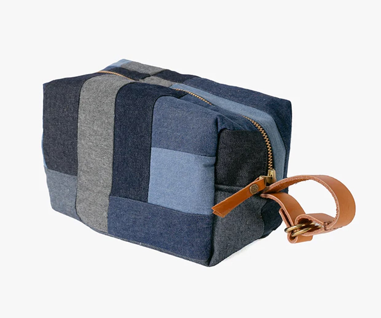 This Unique Dopp Kit Is Made from Vintage Japanese Denim