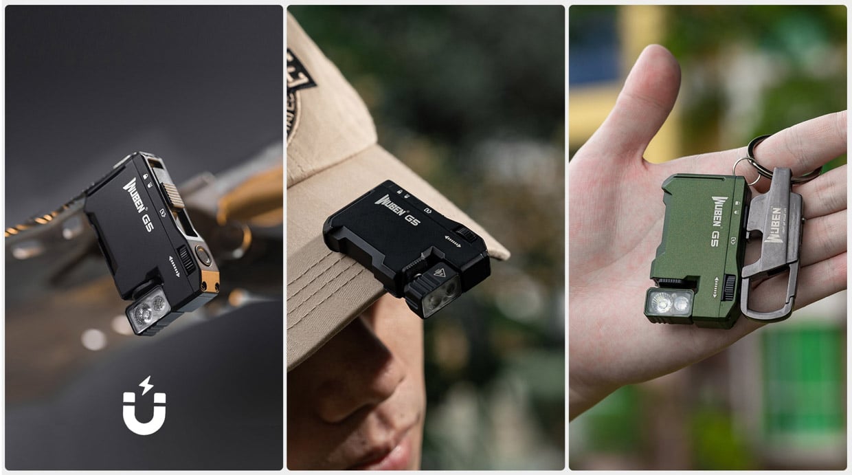 Wuben G5 Revolution Flashlight