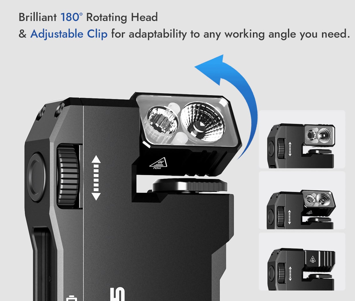 Wuben G5 Revolution Flashlight