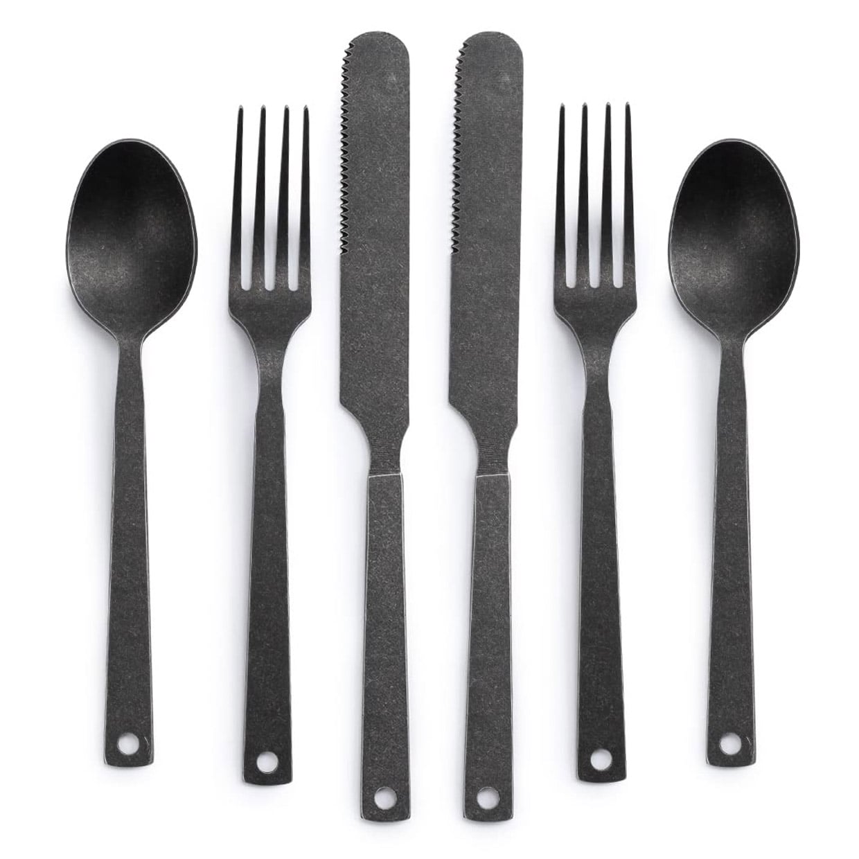 Barebones Camping Flatware Silverware Set