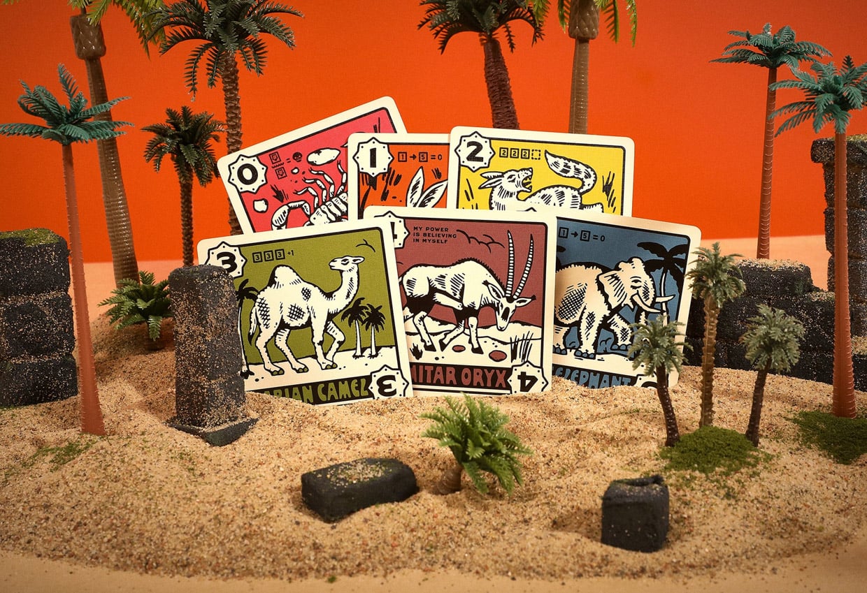 "Desperate Oasis" Card Game Sees Players Vying for Control of Desert ...