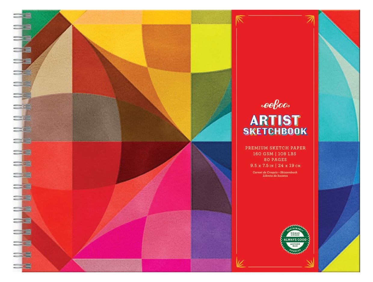 Doodle To Your Heart's Content with This Sketchbook + Colored Pencils