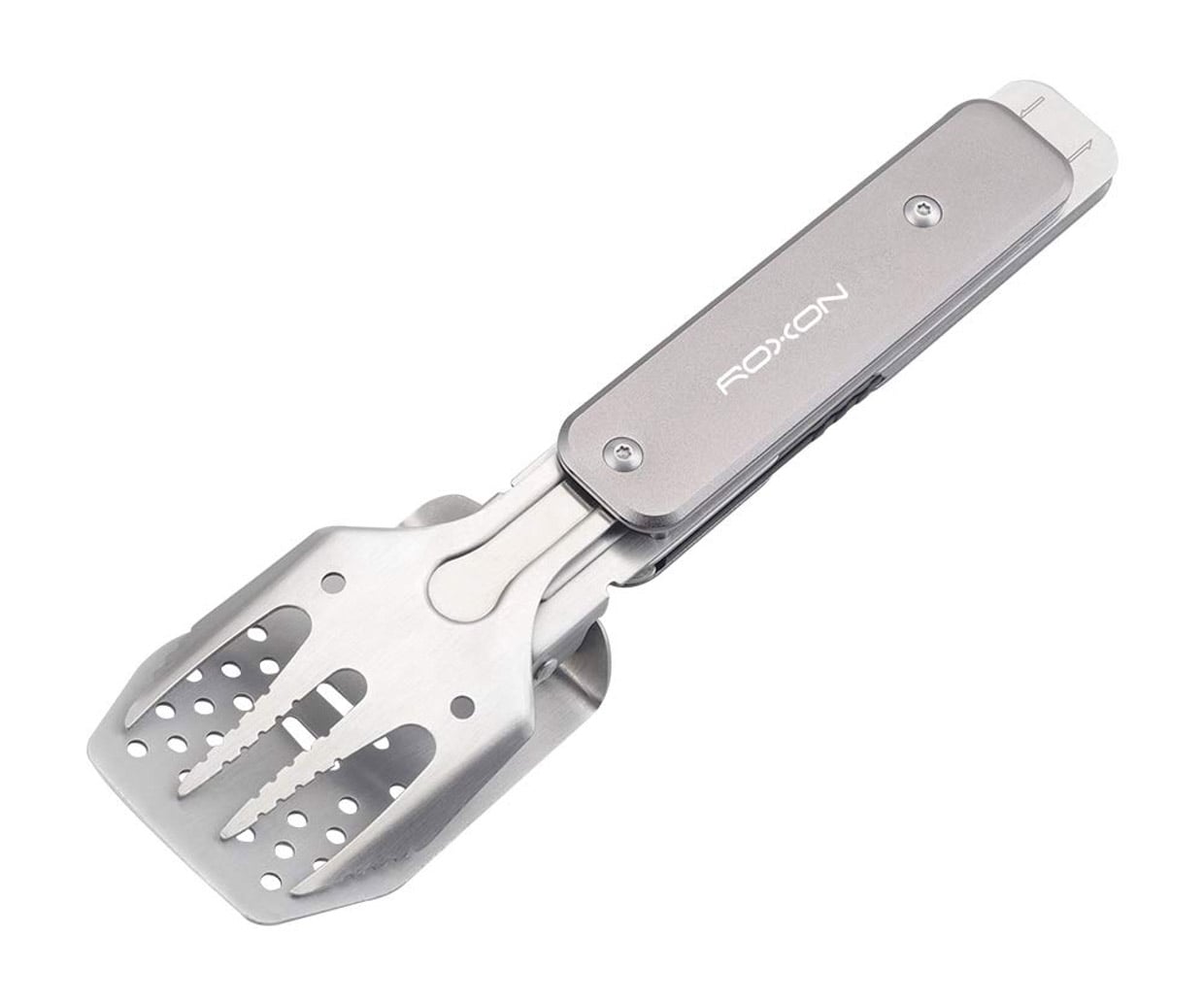 Roxon Mini BBQ Tool Set Puts Four Cookout Utensils in Your Backpack