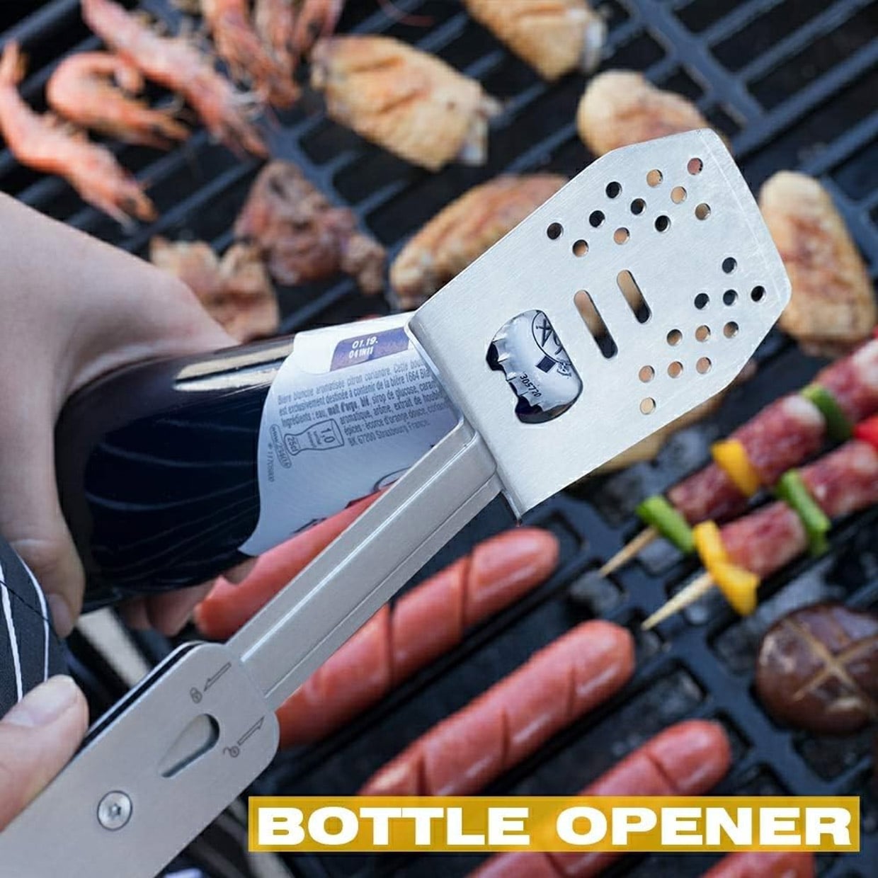 Roxon Mini BBQ Tool Set Puts Four Cookout Utensils in Your Backpack