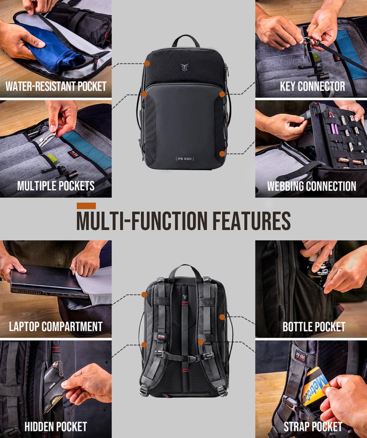 The VAULT3 Modular Backpack Is Fully Customizable For Your Gear