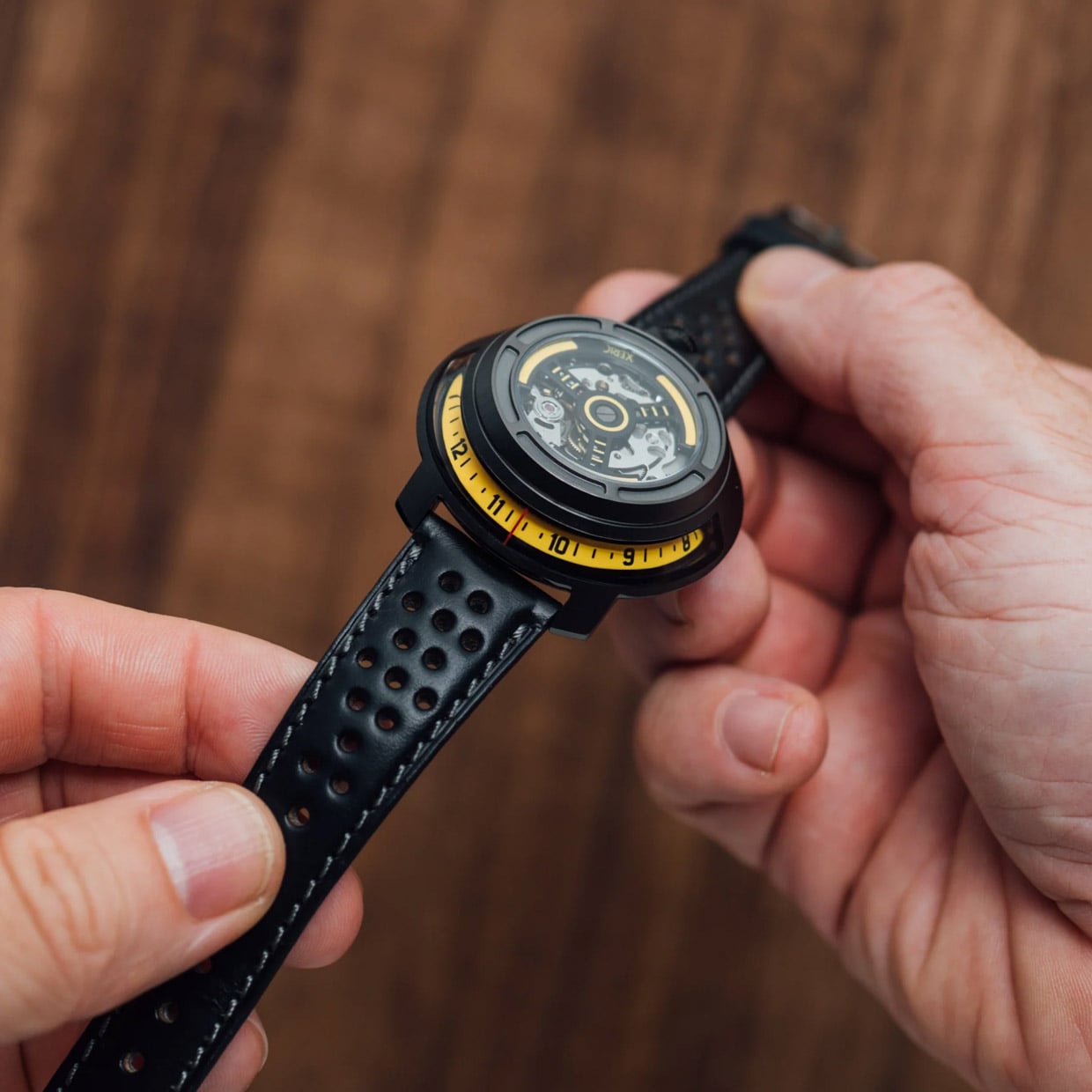 The Xeric Invertor II Watch Is Like a Spaceship for Your Wrist