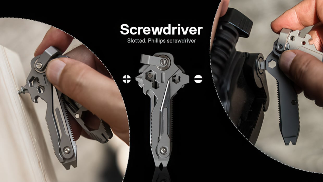 KeyMaster 2.0 Multitool Puts 18 Tools on Your Keychain