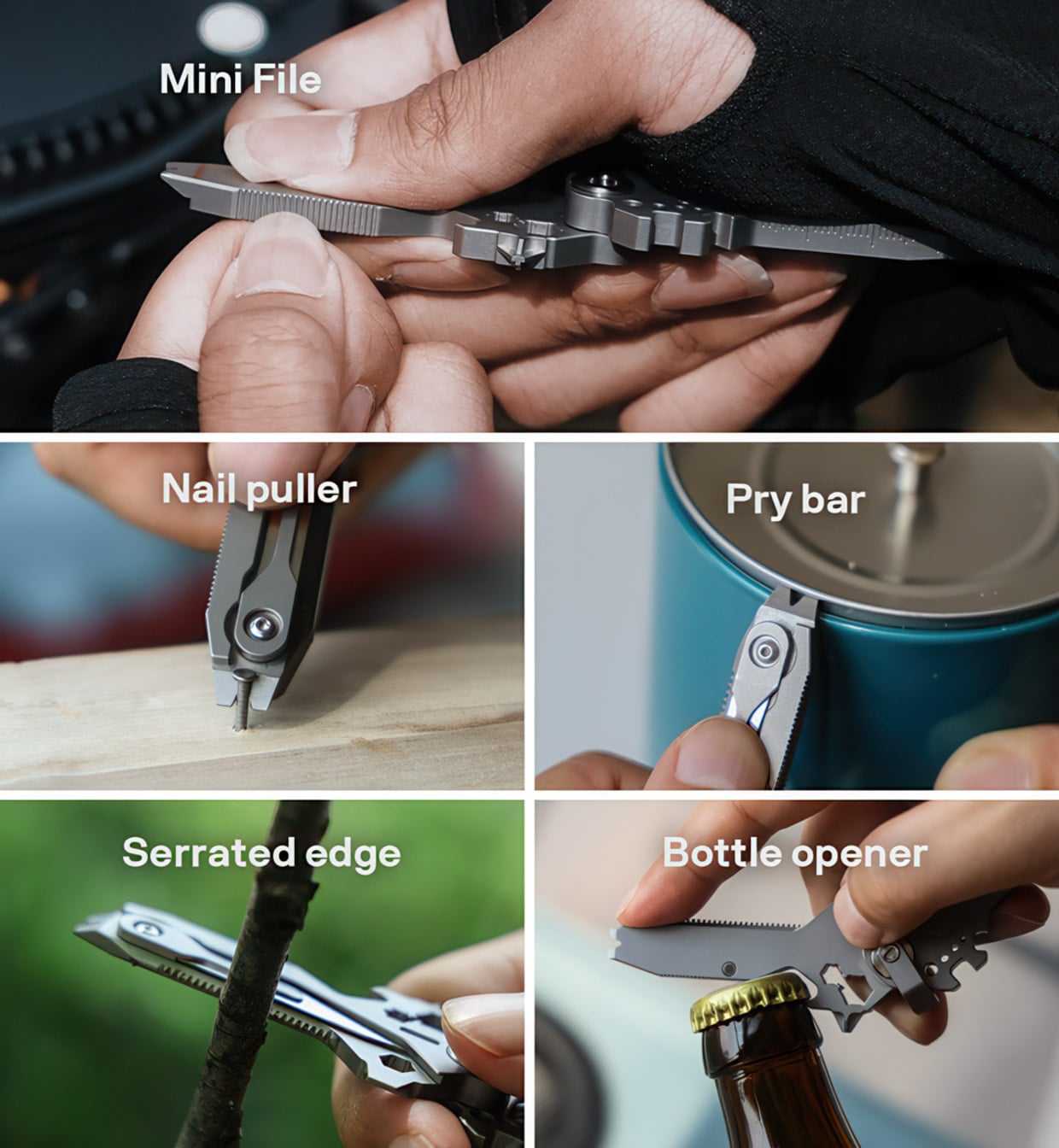 KeyMaster 2.0 Multitool Puts 18 Tools on Your Keychain
