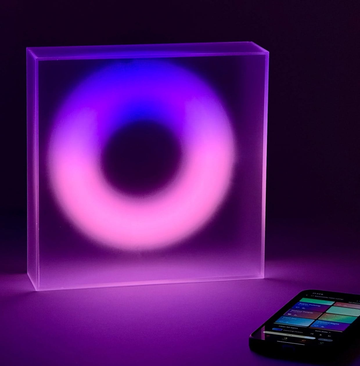 Moonside Halo Lamp Adds a Splash of Color to Any Space