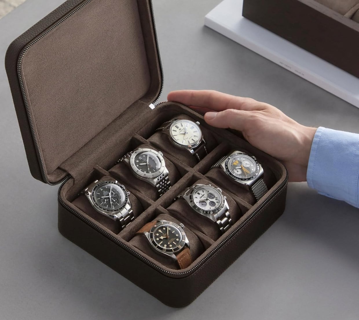 This Leather Case Watches Your Watches