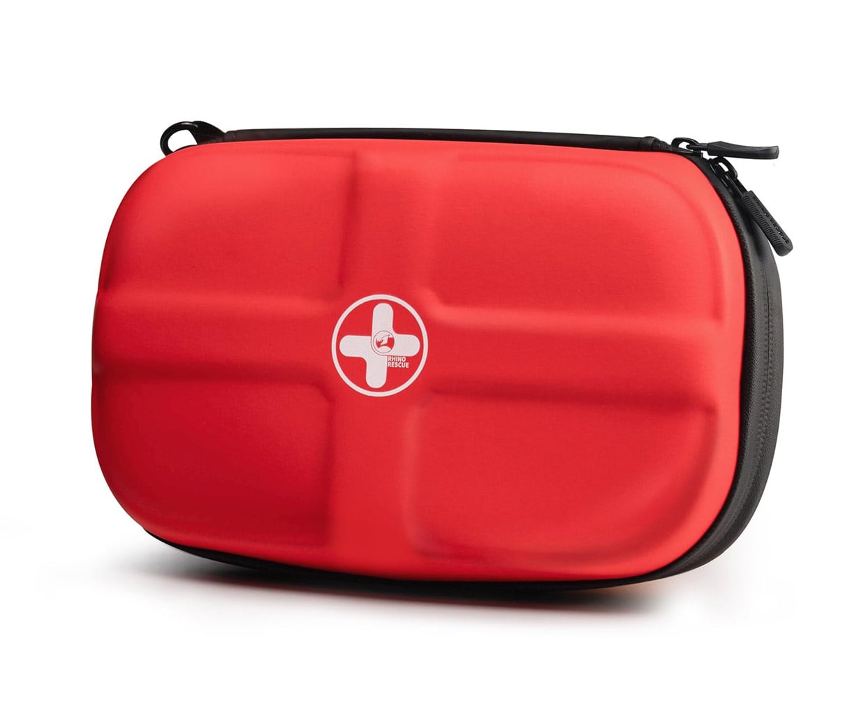 Rhino Rescue Compact First Aid Kit Packs 130 Essentials for Emergencies