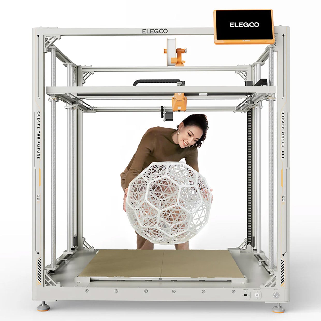 Elegoo’s Giant OrangeStorm Giga 3D Printer Can Make a Chair