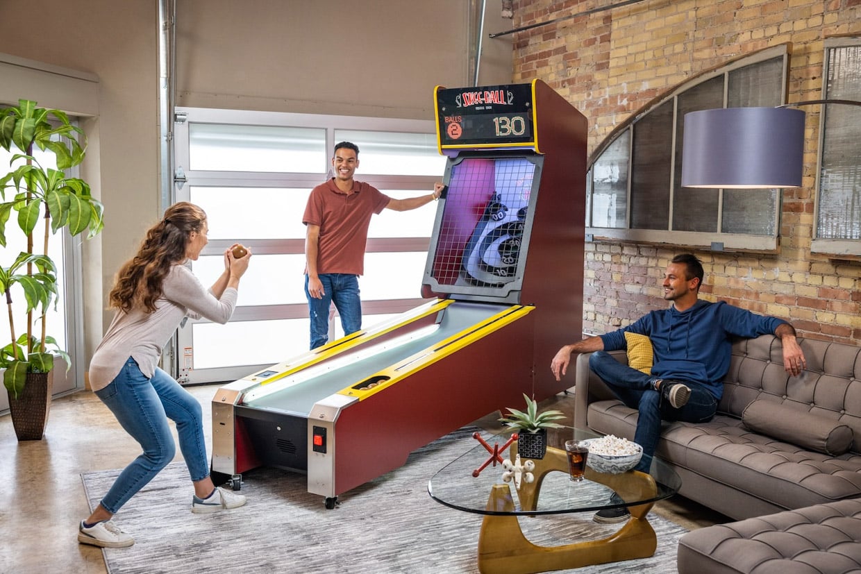 Put a Real Arcade Skee-Ball Machine in Your Home Game Room