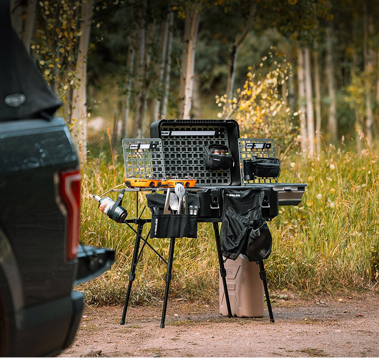 Dialed Outdoor’s Camp Kitchen Brings Order to Campsite Cooking