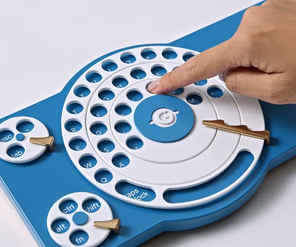 Google Japan Came Up with a Rotary Dial Keyboard