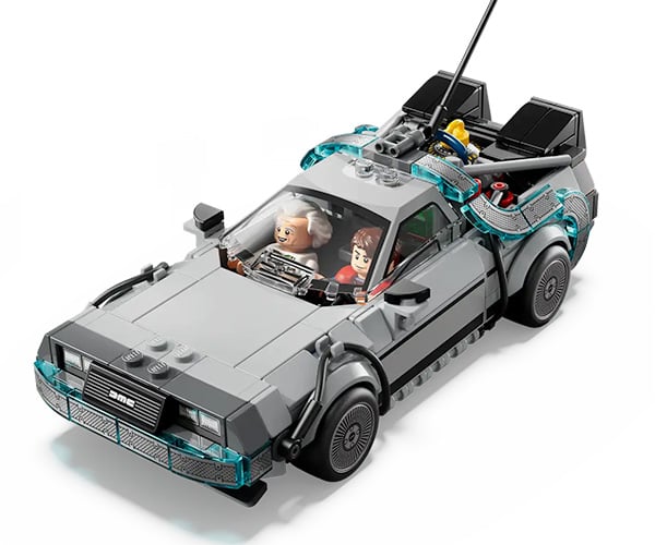 Great Scott: The LEGO Speed Champions BTTF Time Machine Is Just 28 Bucks