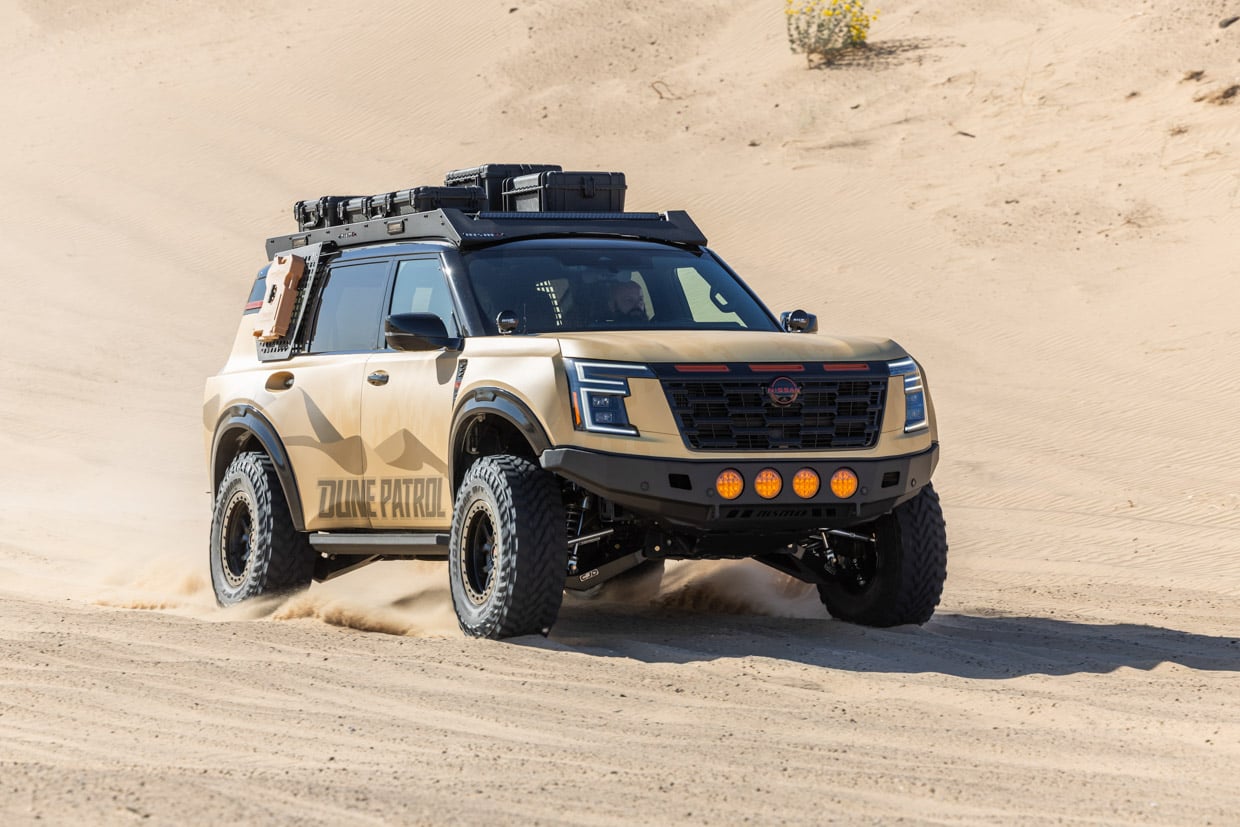 Nissan’s Dune Patrol Armada Is a Desert-Ready Off-Road Beast