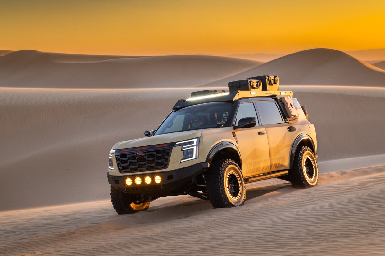 Nissan’s Dune Patrol Armada Is a Desert-Ready Off-Road Beast