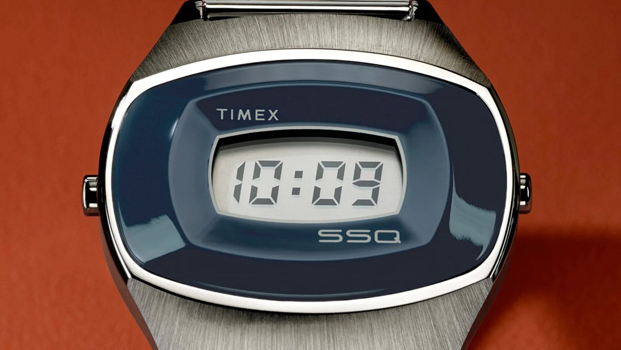 Q Timex 1975 SSQ Watch Brings Back the Brand's First LCD Digital Model