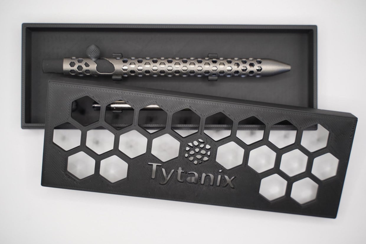 These 3D-Printed Titanium Pens Combine Strength and Style