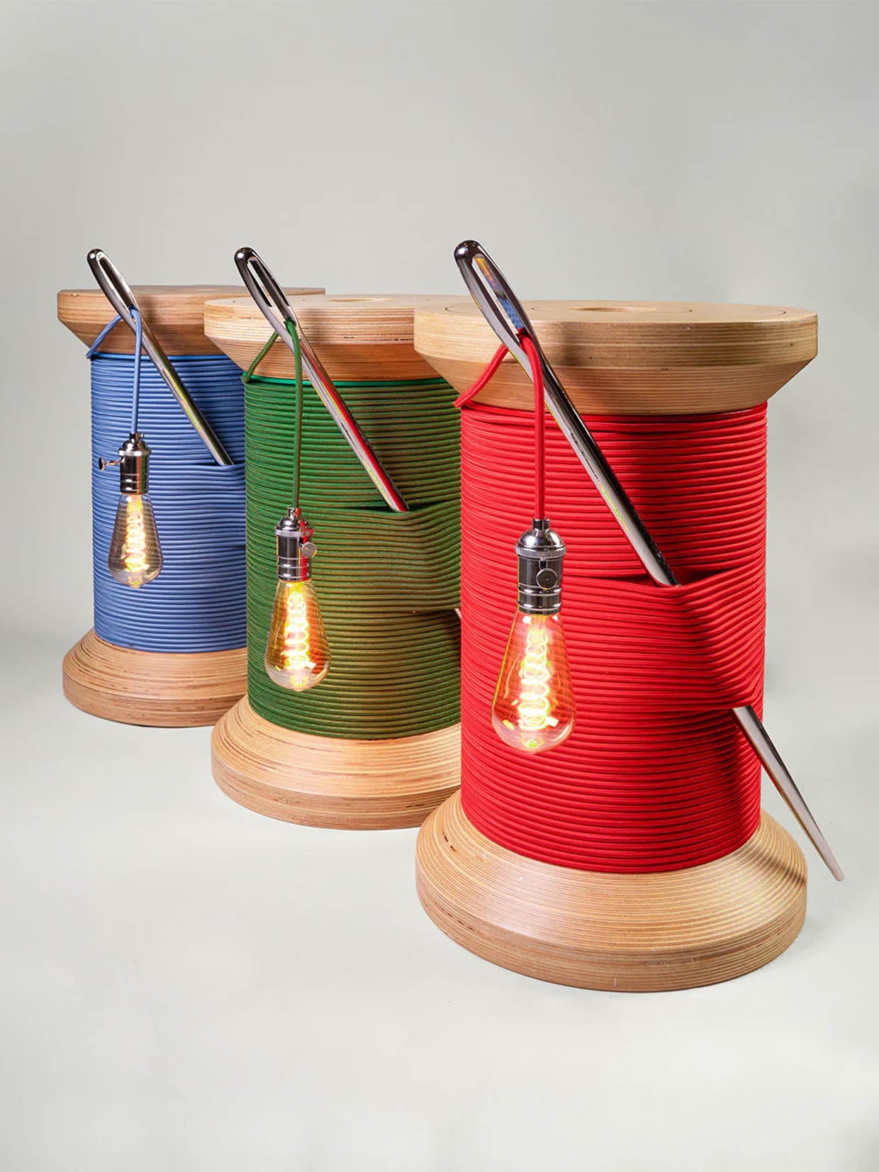 This Table Looks Exactly Like a Giant Needle and Thread