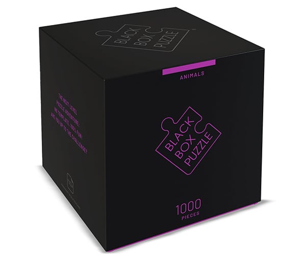 Hard Jigsaw Puzzle Alert: Black Box Puzzles Have No Reference Image