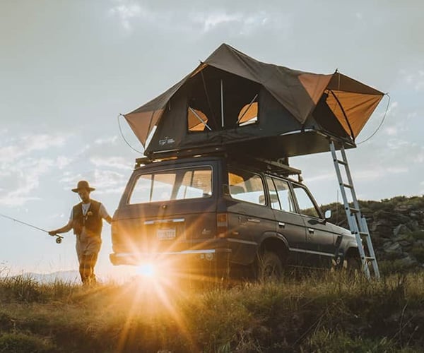 Overland Like a Champ In the Front Runner Roof Top Tent