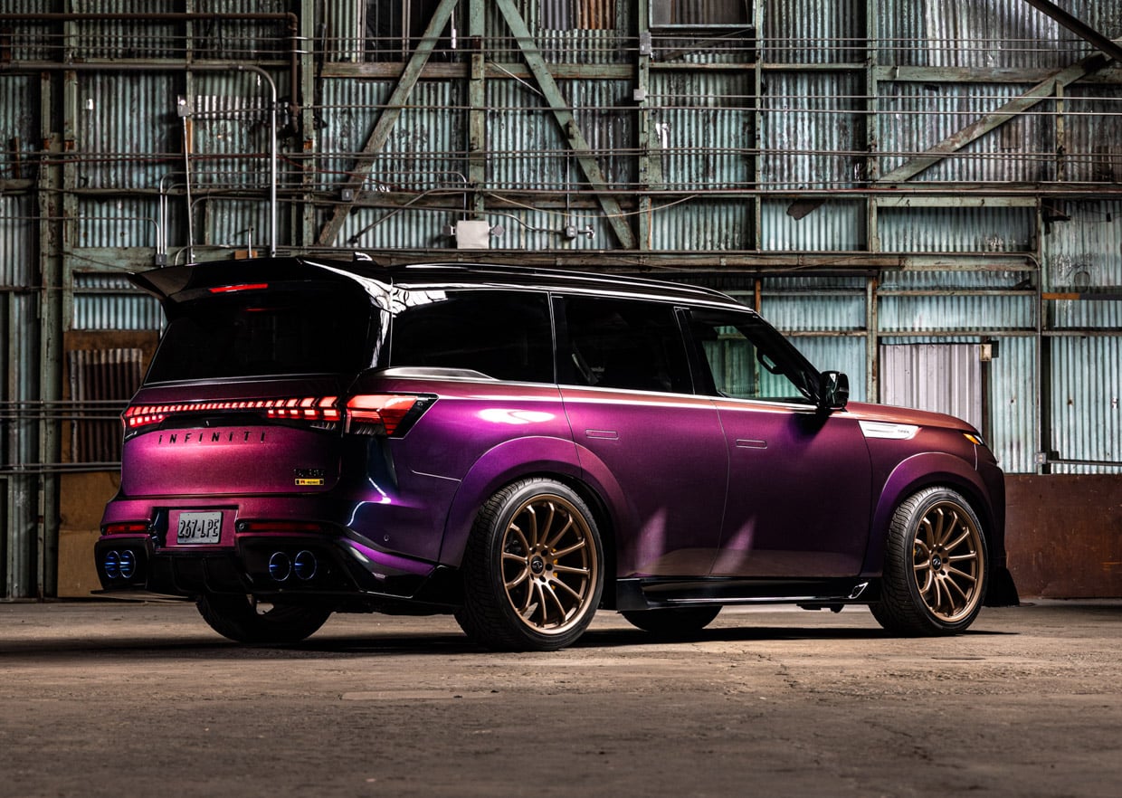 The Infiniti QX80 R-Spec Is a Luxe SUV with the Heart of a Nissan GT-R