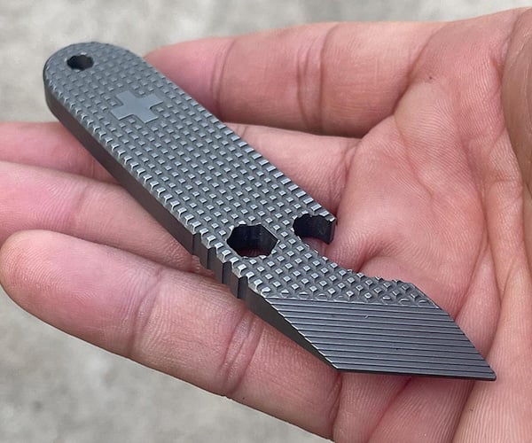 PQCustomEDC Titanium Pry Bar