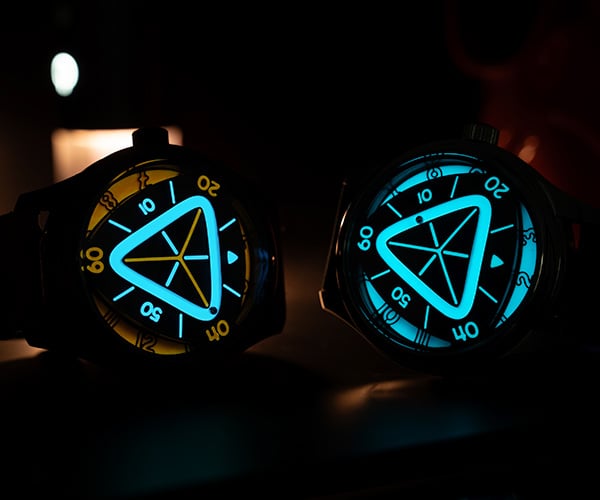 The Triarch Magnetic Wristwatch Has a Unique Triangular Second Hand