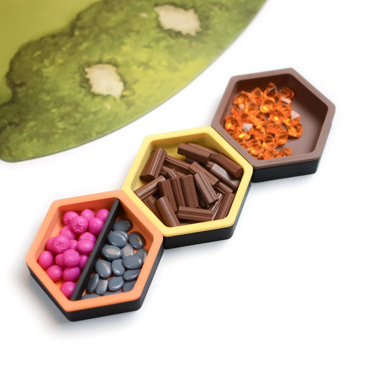 These Hex Token Trays Up Your Board Game Game
