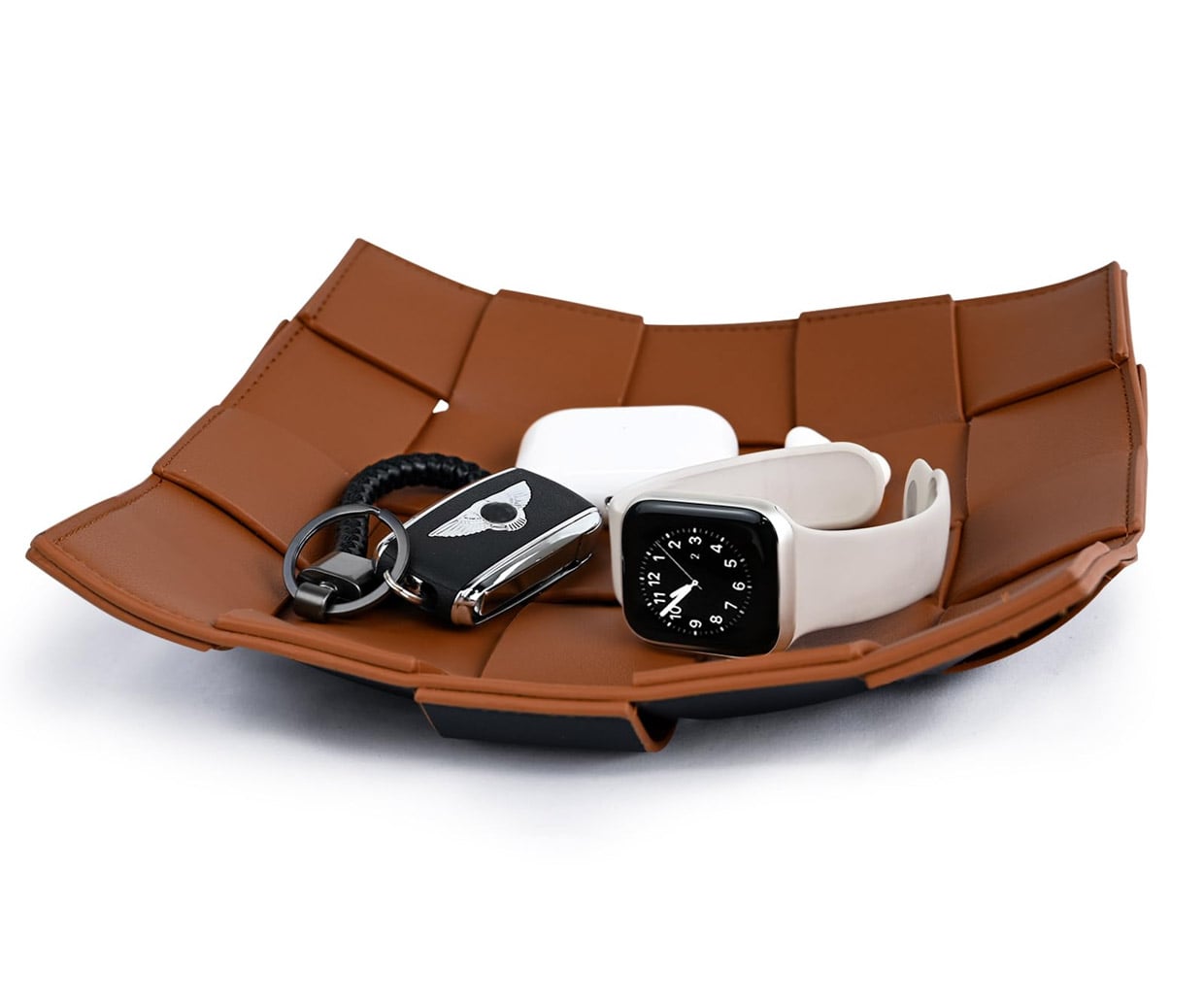 Dump Your Pockets Into This Curved Square Catch-all Tray