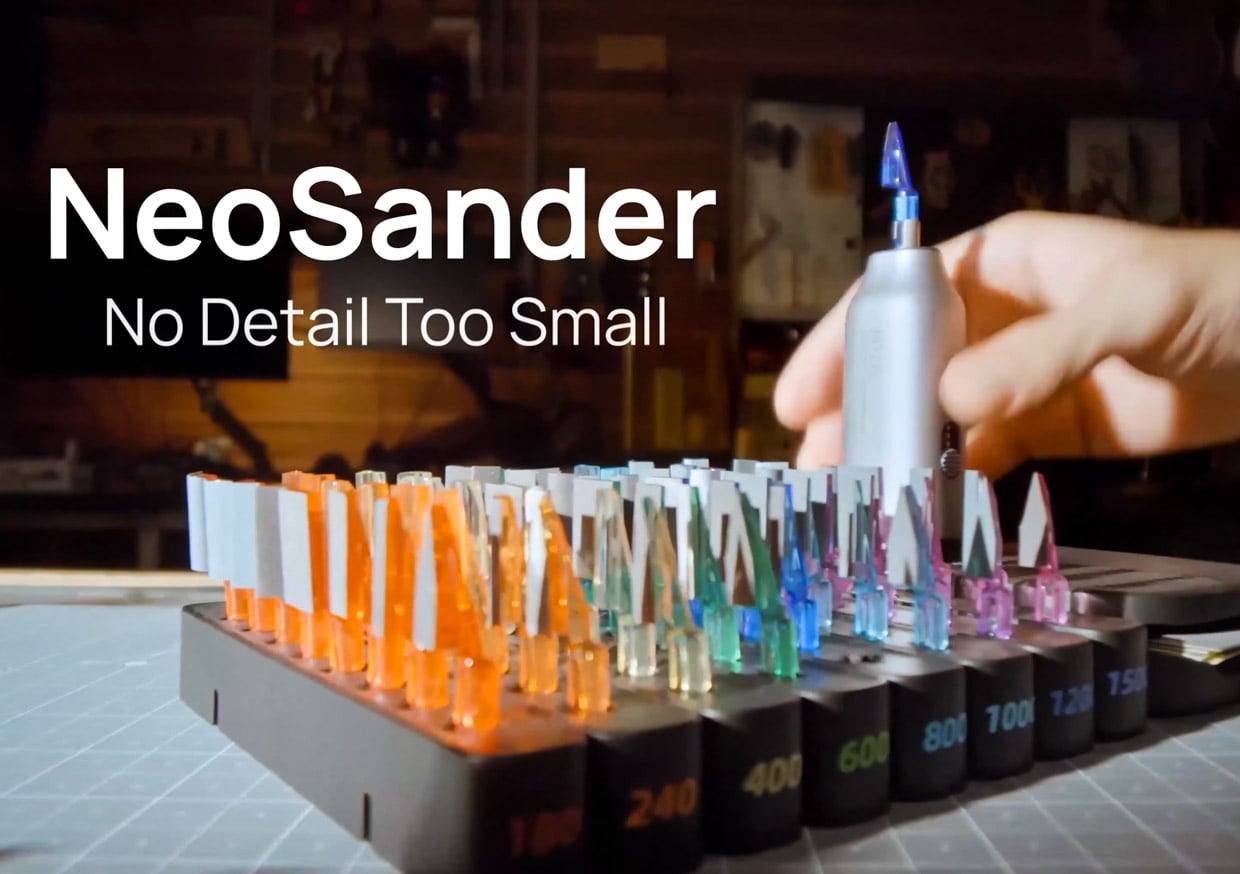 The NeoSander Is a Mini Reciprocating Sander for Detail Work