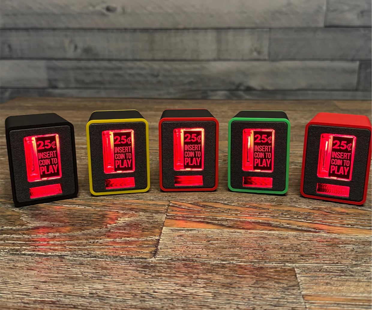 This Insert Coin Cube Is Missing the Rest of the Arcade Machine