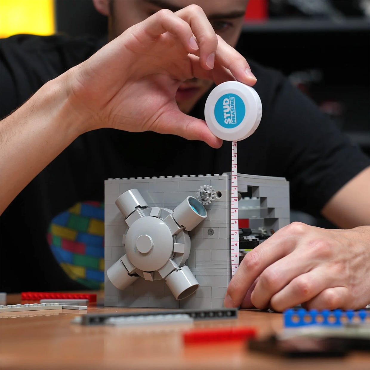 The Stud Measure Is a Measuring Tape for LEGO Builds