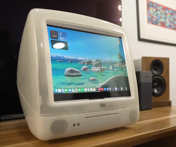 Putting a Modern Mac in iMac G3 Shell