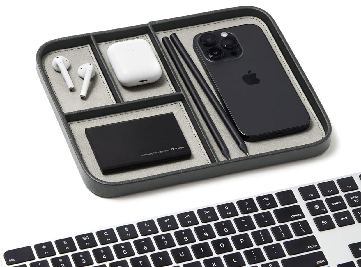 Nordik Vegan Leather Valet Tray