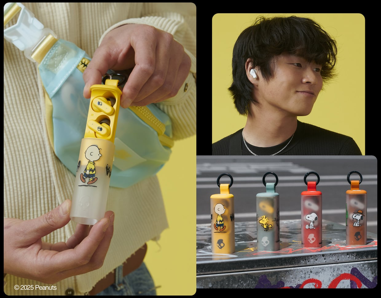 Skullcandy’s Peanuts Earbuds Offer Snoopy-approved Sound